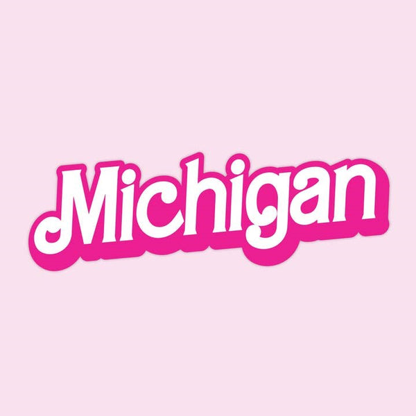 Michigan Barbie Sticker – Bridge + Main Market