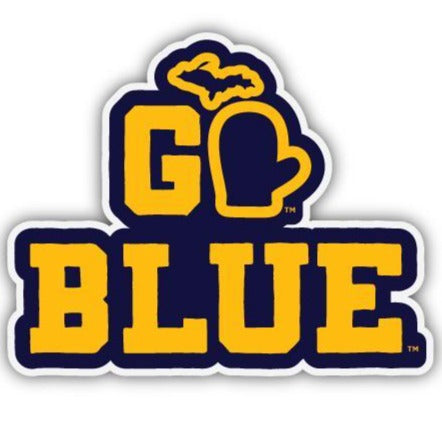 U of M - Go Blue Mitten Sticker – Bridge + Main Market